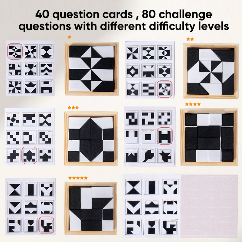 Wooden Hidden Block Puzzle – genowl