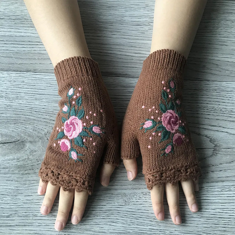 Hand Embroidered Gloves – genowl