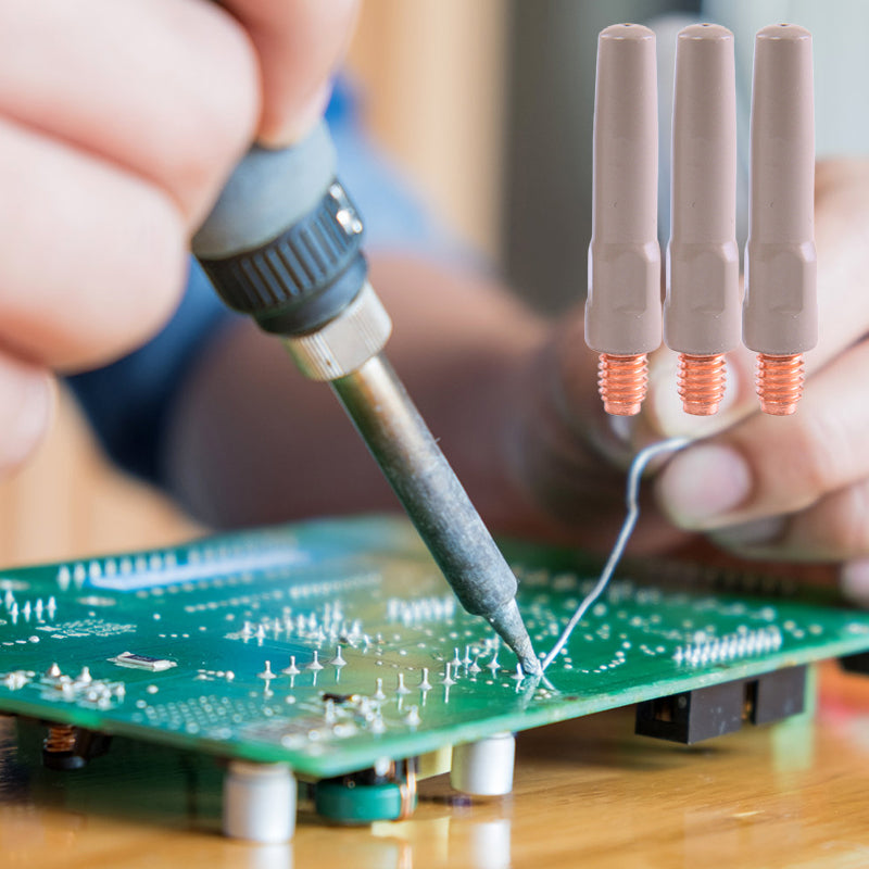 Welding Gun Nozzle with Non-Stick Coating for Slag Protection – genowl