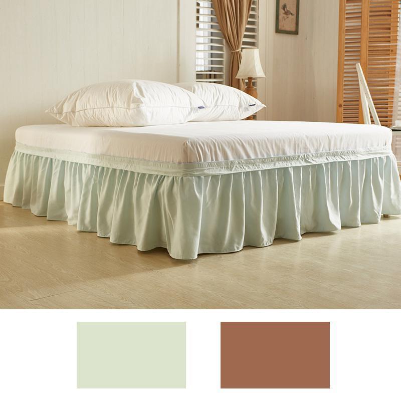 Wrap Around Bed Skirt, 2 colors – genowl