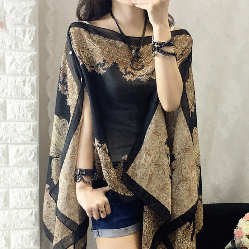 French sun protection shawl – genowl