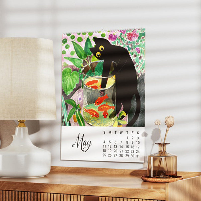 2025 Black Cat Calendar – genowl