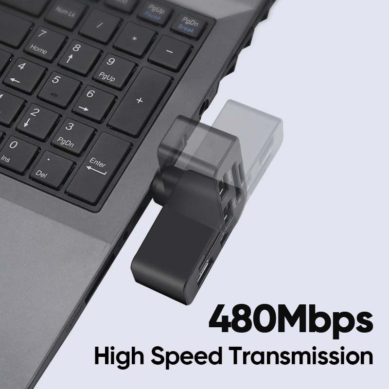 4-in-1 Rotating USB Hub – genowl