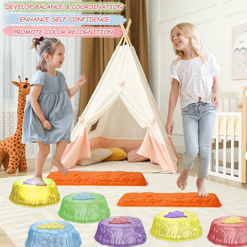 Light-Up Balance Stepping Stones for Kids – genowl