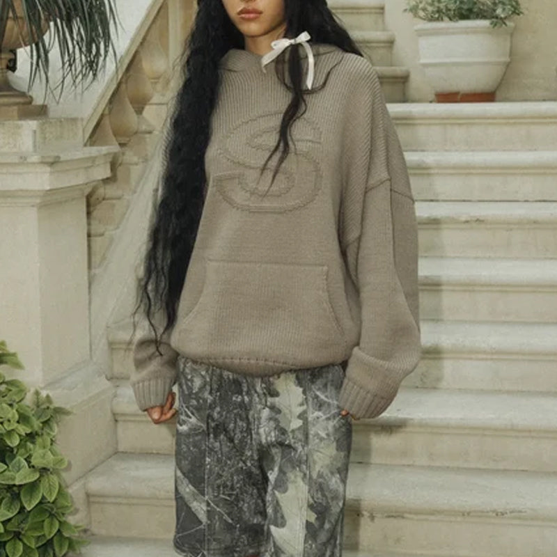 Embossing Knitting Hoodies – genowl