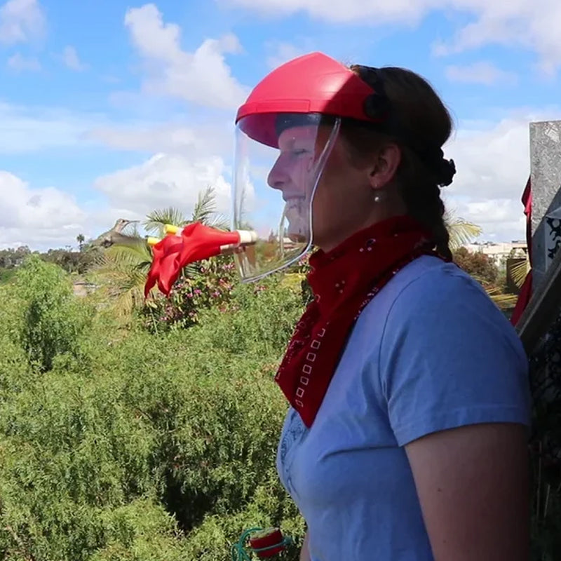 Wearable Hummingbird Feeding Mask – genowl