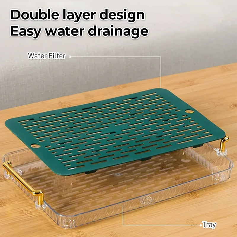 Light Luxury Draining Tea Tray – genowl