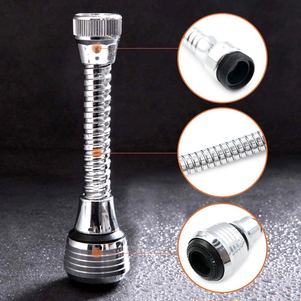 Stainless Steel Flexible Faucet Extension Sprayer – genowl
