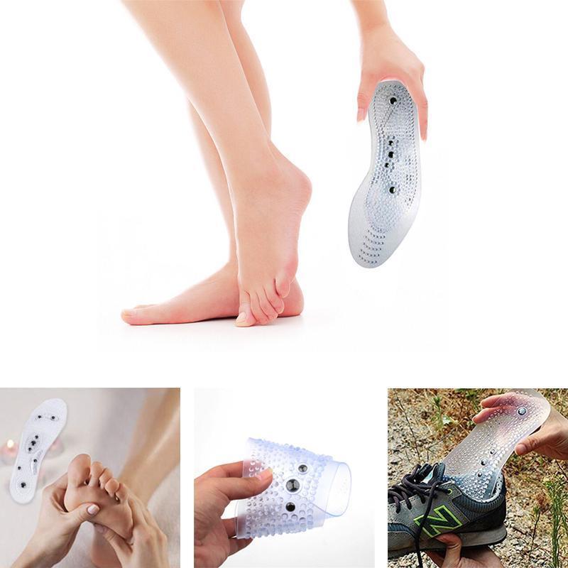 Acupressure Magnetic Massage Foot Therapy Reflexology Shoe Insoles – genowl