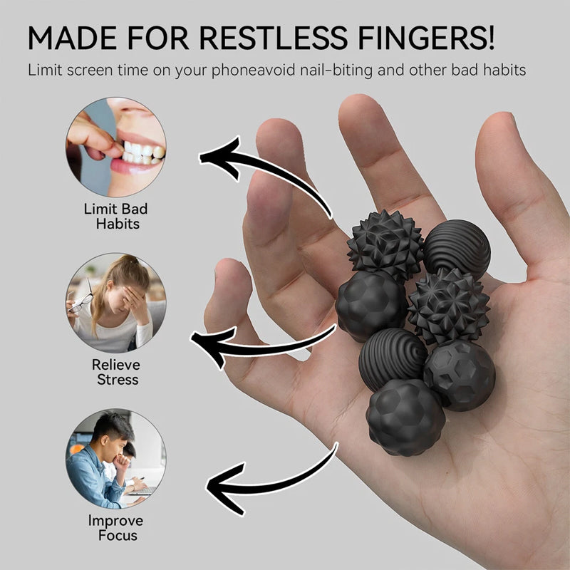 Silicone Fidget Ball Set – genowl