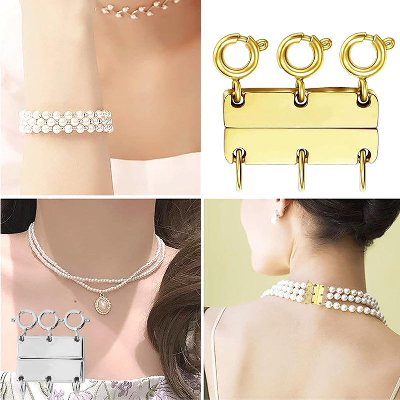 Multi Layered Necklace Connector – genowl